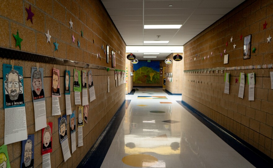 elementary school hallways