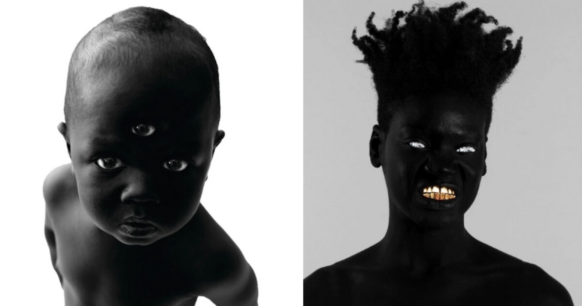 super dark black guy