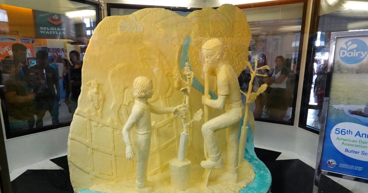 State Fair’s iconic butter sculpture converted to energy | WAMC