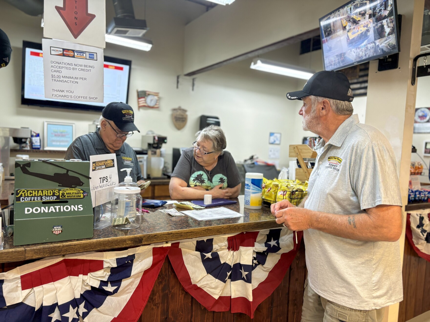 Mooresville Coffee Shop Becomes A Museum Refuge For Veterans Wfae 90