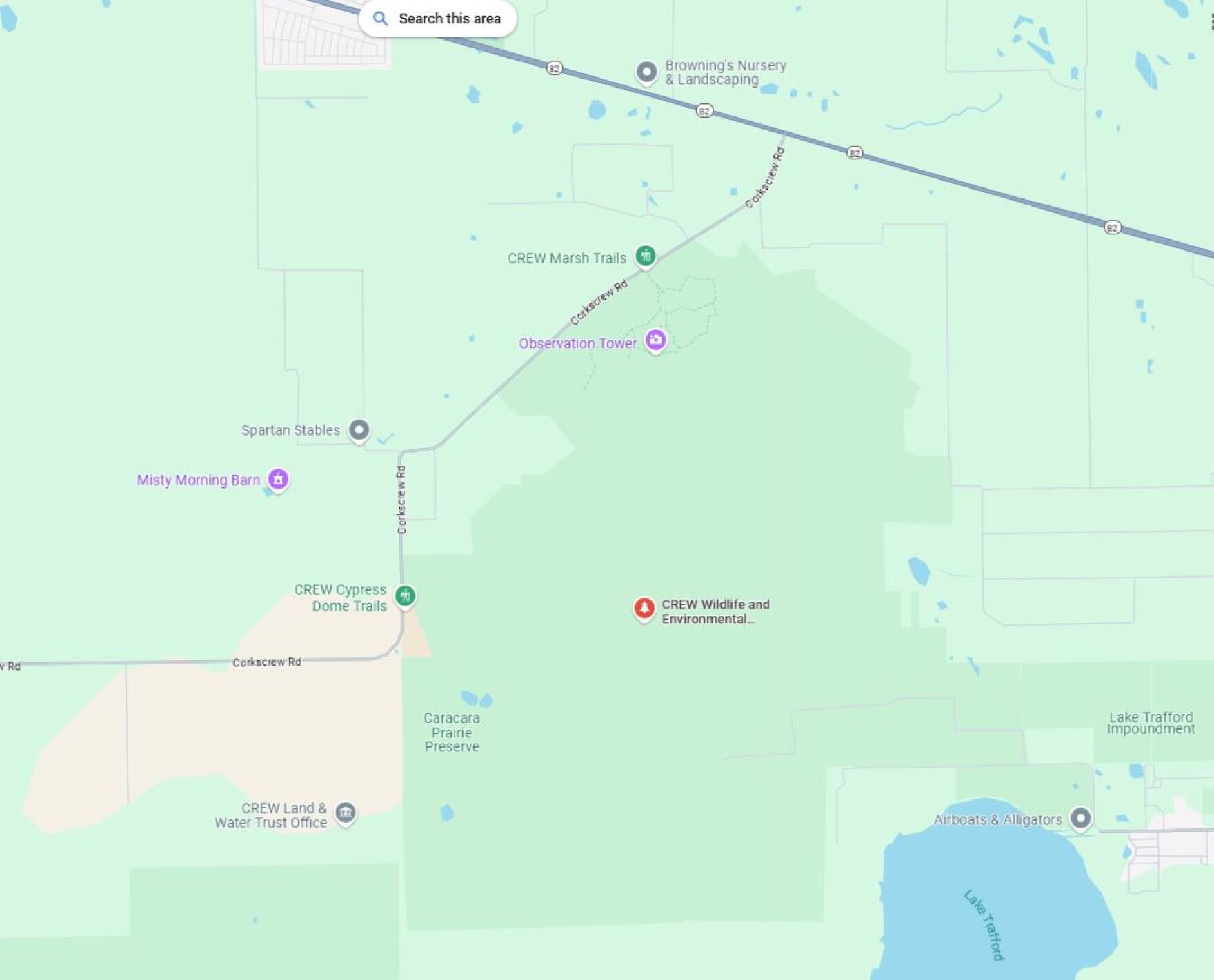 Prescribed burn planned in CREW area off Corkscrew Road in Collier ...