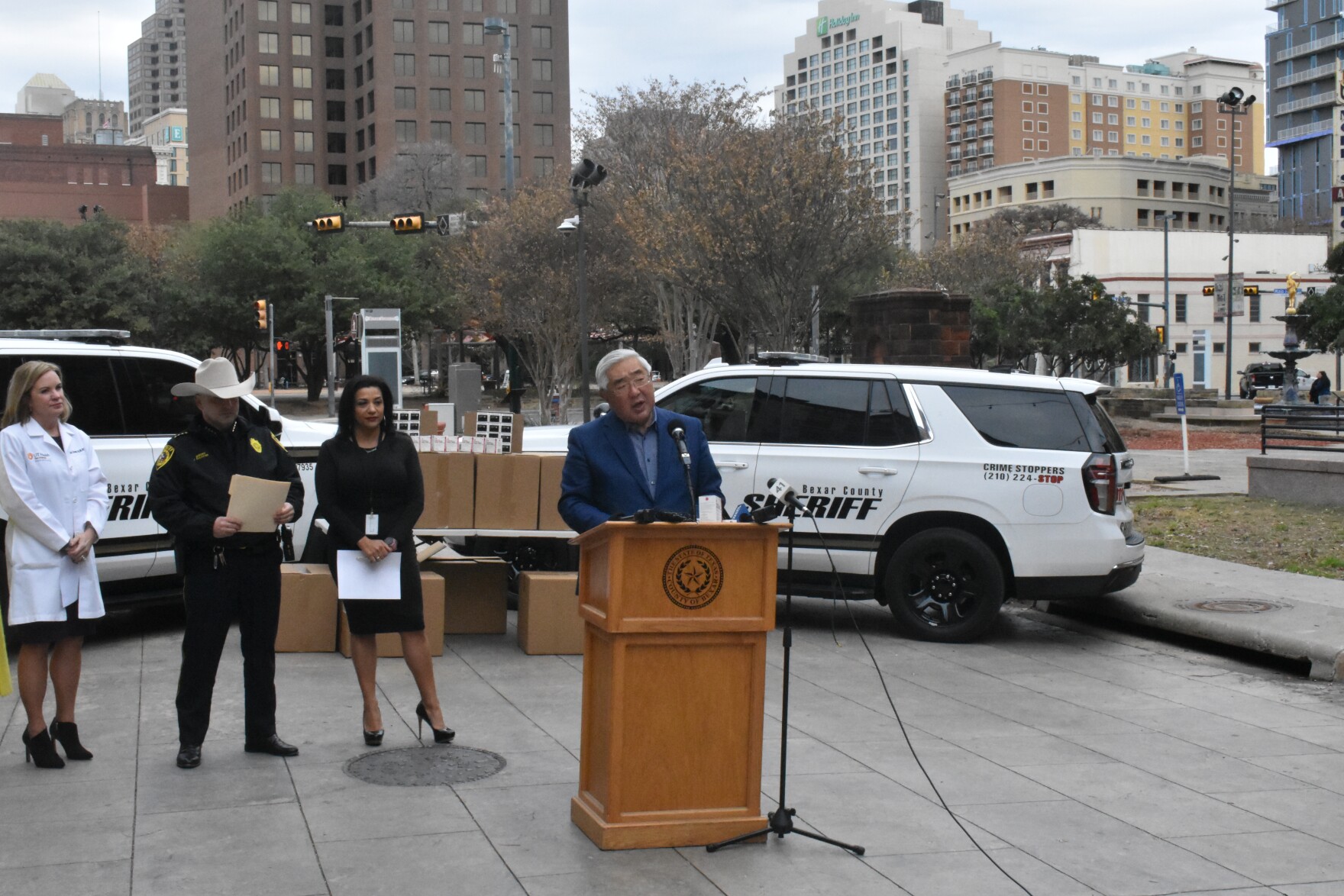 Bexar County purchases 20-month supply of opioid overdose-reversing drug for deputies | TPR
