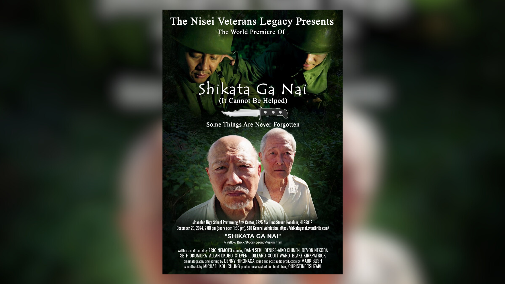 New film showcases experience of Japanese American soldiers after World ...