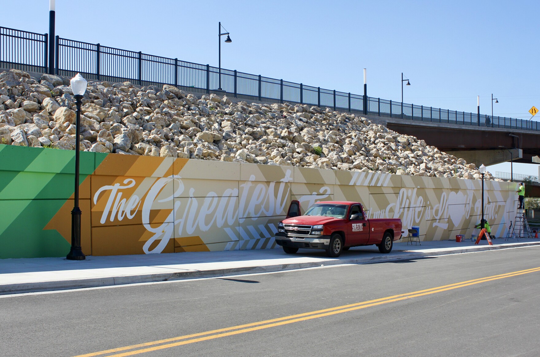 Kansas City artist Sike Style creating mural for Buck O’Neil Bridge ...