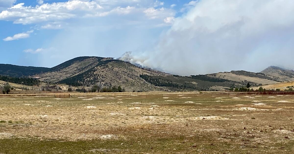 Boulder County orders evacuations near Lyons as Stone Canyon Fire burns ...