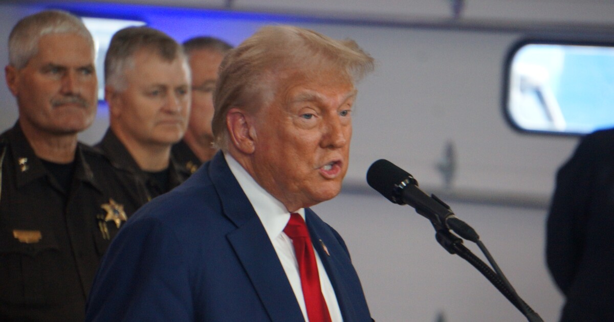 Trump visits Howell to deliver law and order address | WNMU-FM