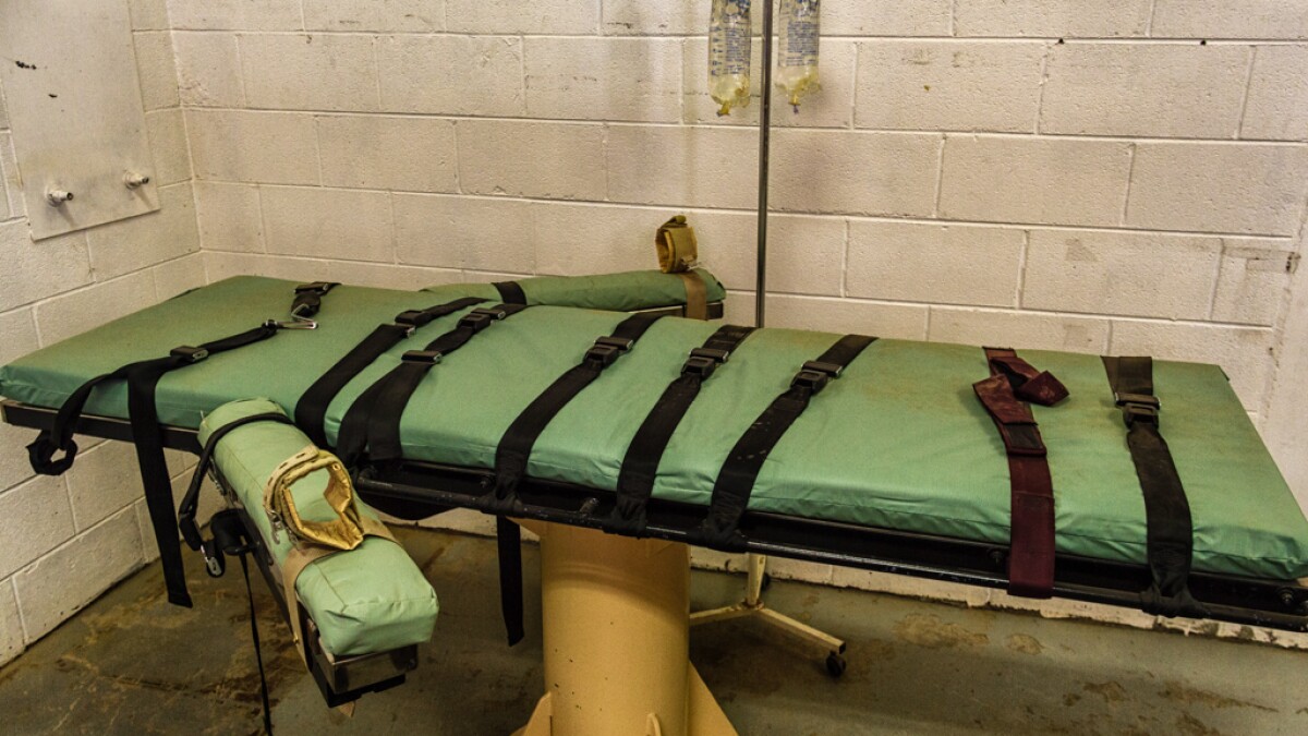 lethal injection table