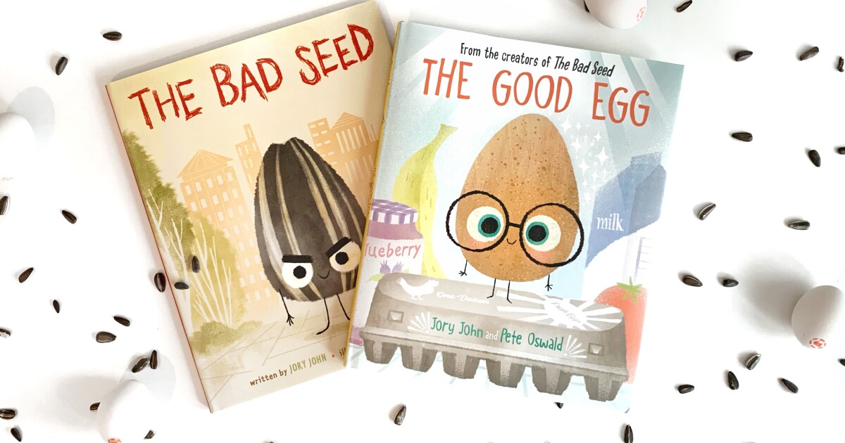 Check It Out: The Bad Seed & The Good Egg Books by Jory John