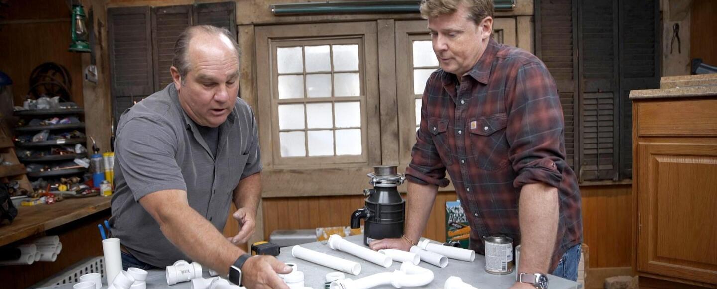 E16 | Garbage Disposal, Concrete Wall | Ask This Old House