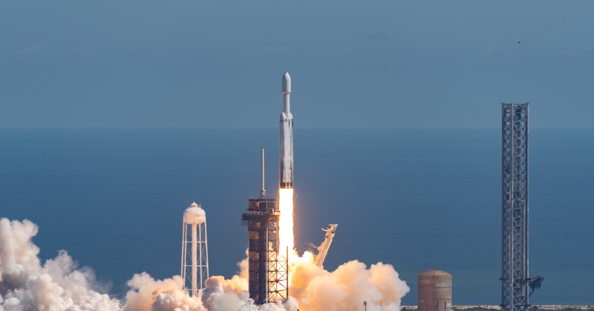 NASA spacecraft rockets toward Jupiter's moon Europa in search of the ...