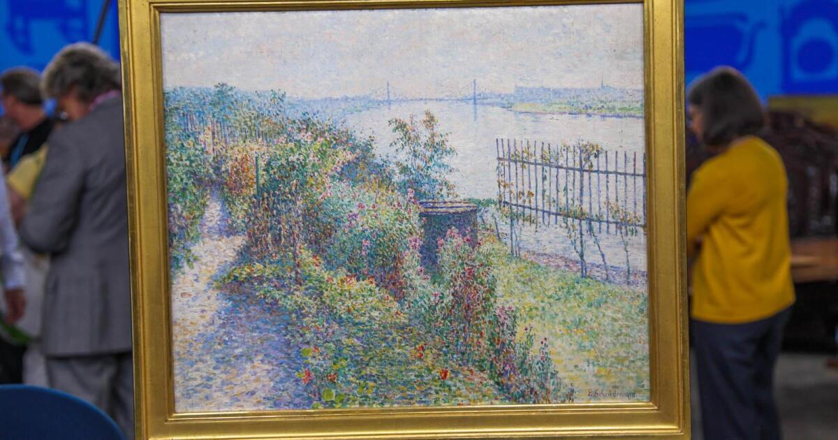 Appraisal: 1910 Bertha Schrader Oil Painting | SDPB