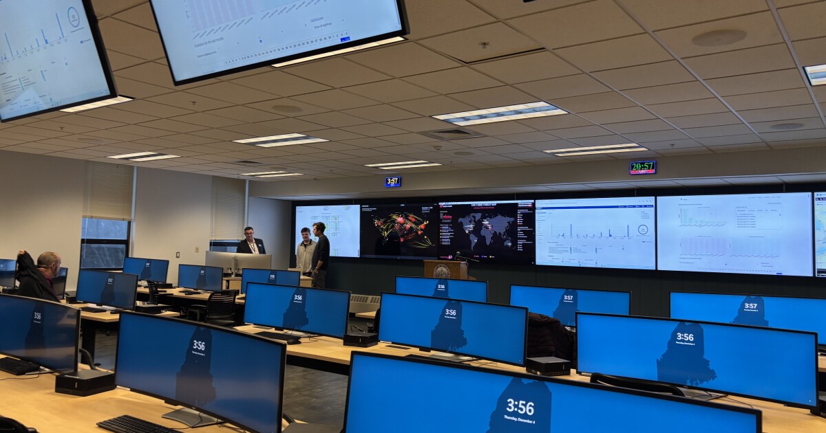 USM opens new Security Operations Center classroom in Gorham | Maine Public