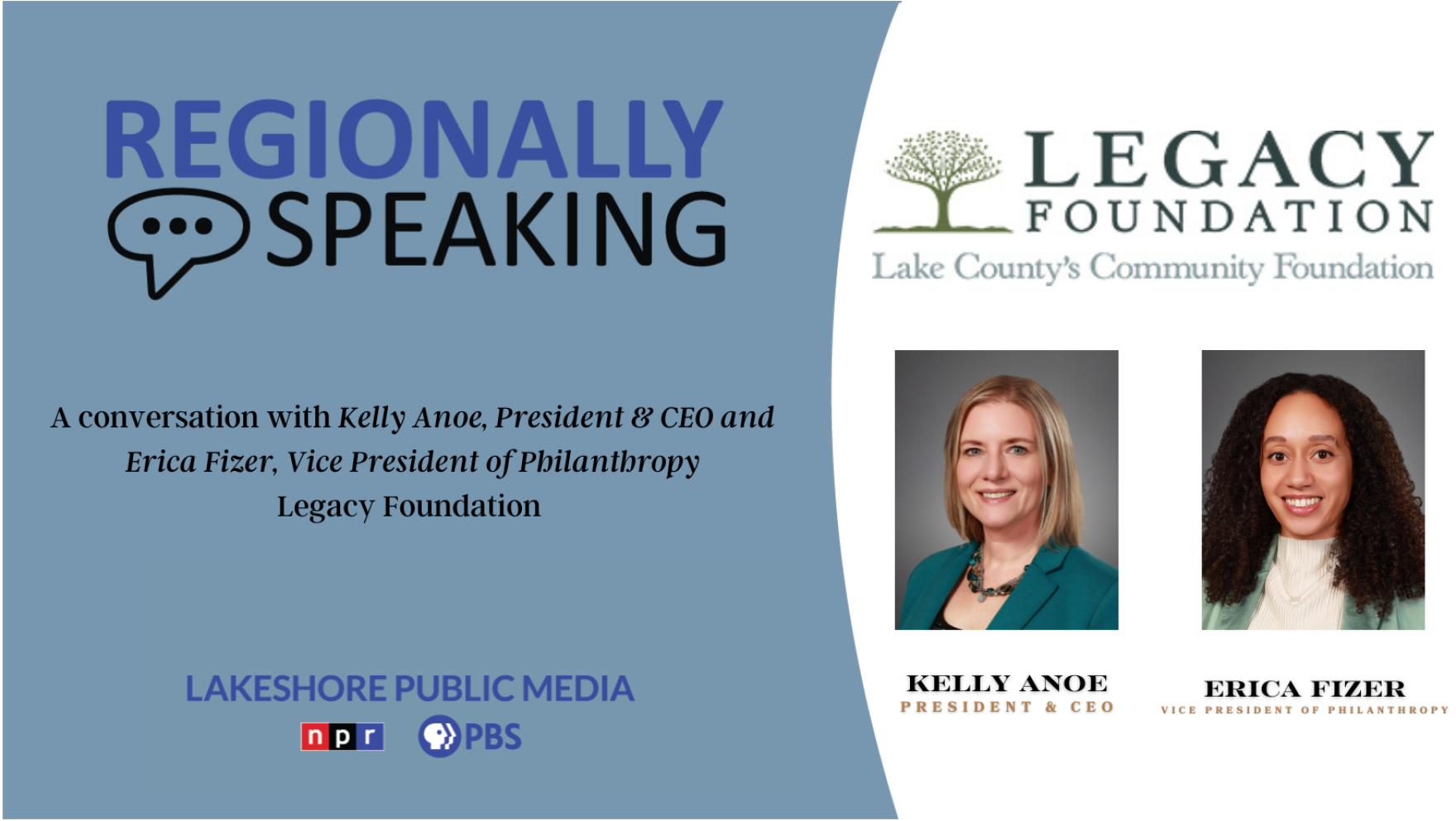 Regionally Speaking: Legacy Foundation Lake County's Community Foundation