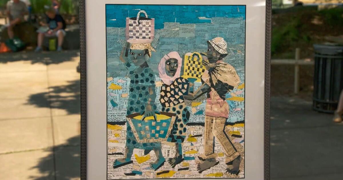 Appraisal: 1989 Rosemary Karuga Magazine Collage | Vermont Public