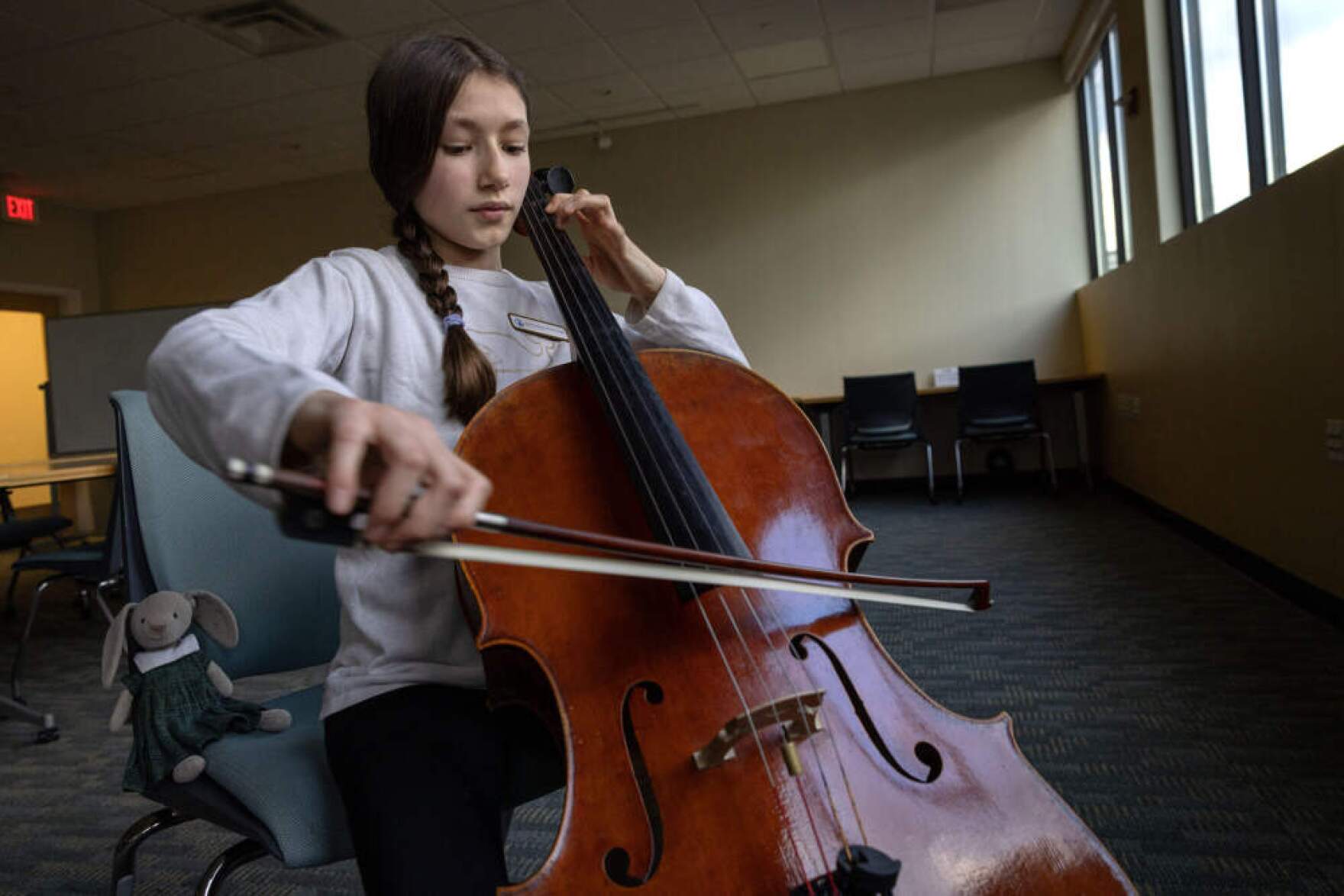 12-year-old cellist from Massachusetts wins second place in national ...