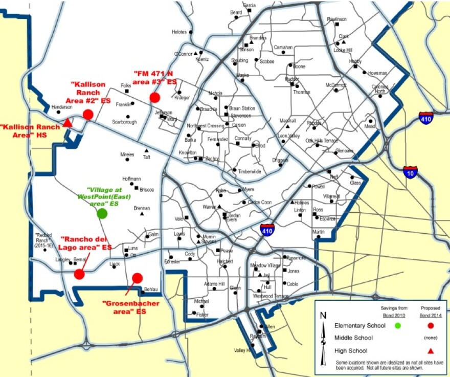 To Accommodate Growth, Northside ISD Pushing For $648 Million Bond | TPR To Accommodate Growth, Northside ISD Pushing For $648 Million Bond | TPR