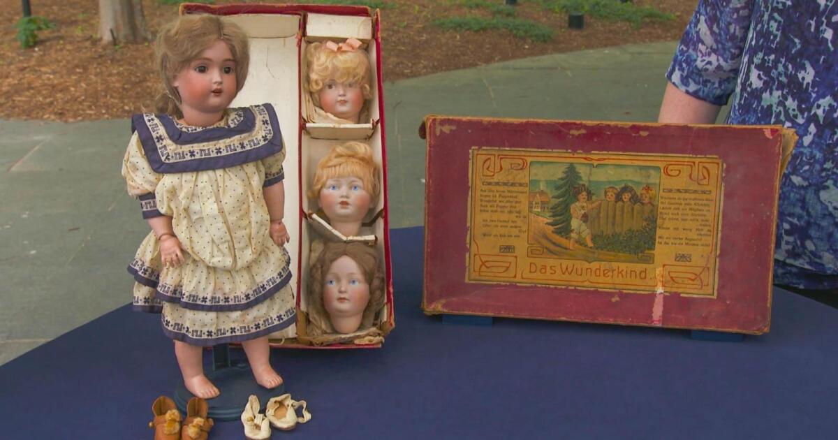 Appraisal: Kestner ‘Das Wunderkind’ Doll Set & Box, ca. 1910 ...