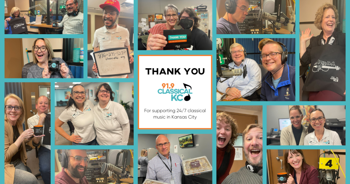 Thank you for supporting Classical KC during our fall member drive | KCUR - Kansas City news and NPR