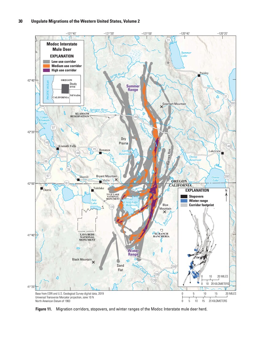 New USGS wildlife migration maps may ease pressures from human ...
