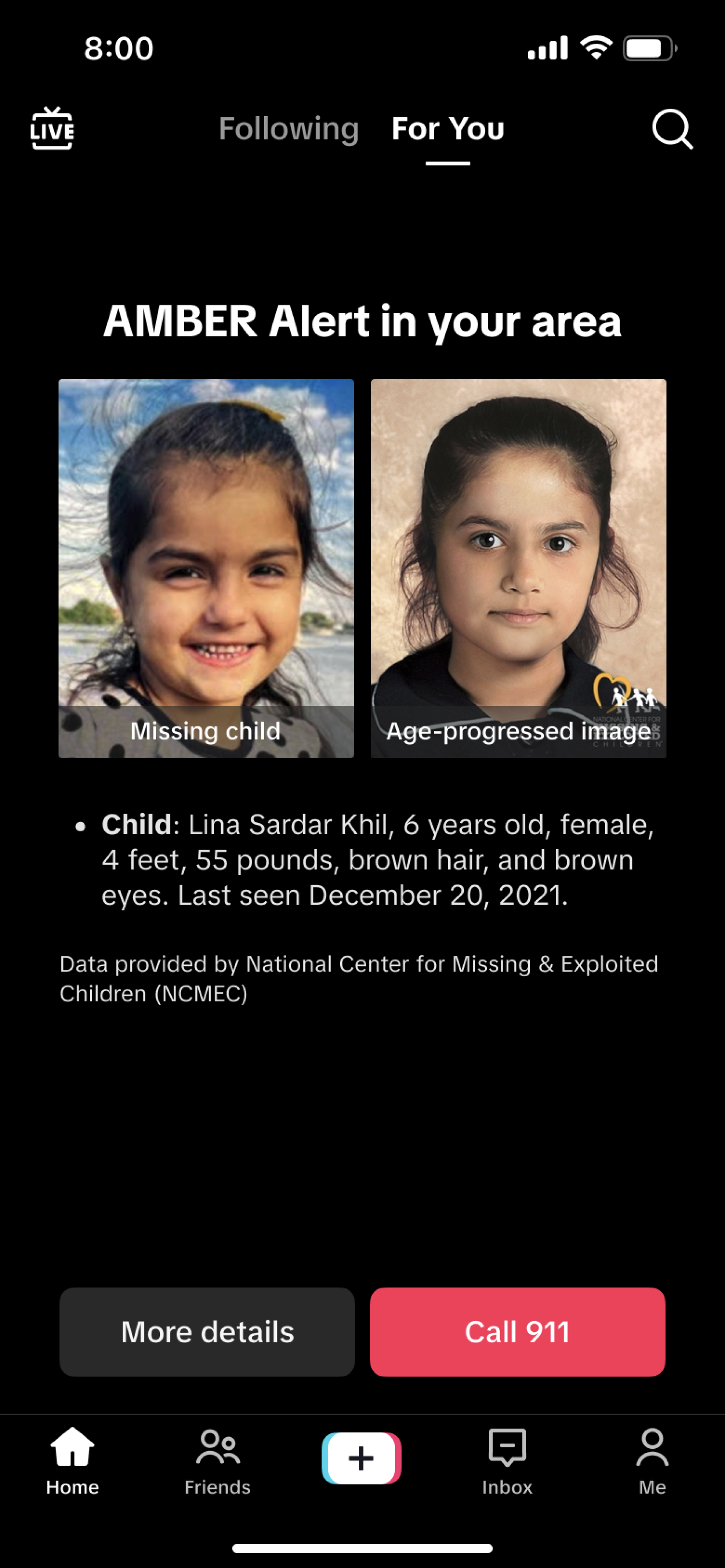 AMBER Alerts are on TikTok in Texas for a collaboration with the ...