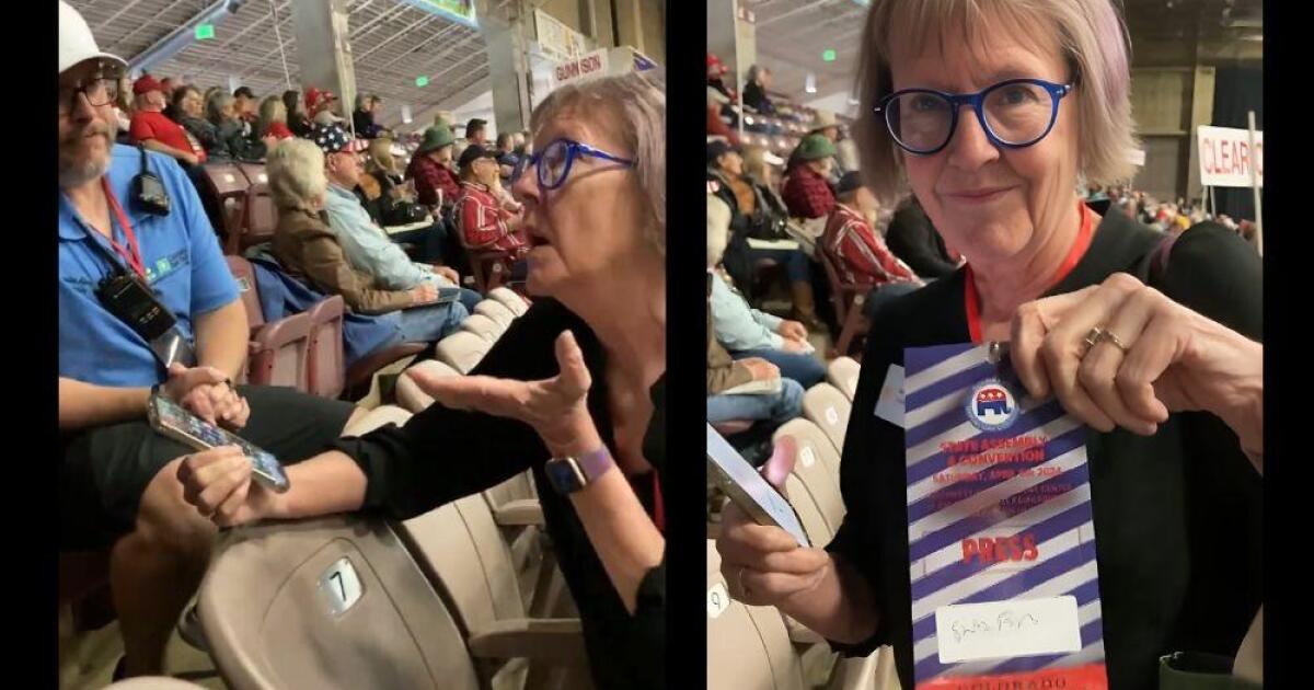 Colorado Sun politics reporter removed from GOP state assembly | KDNK ...