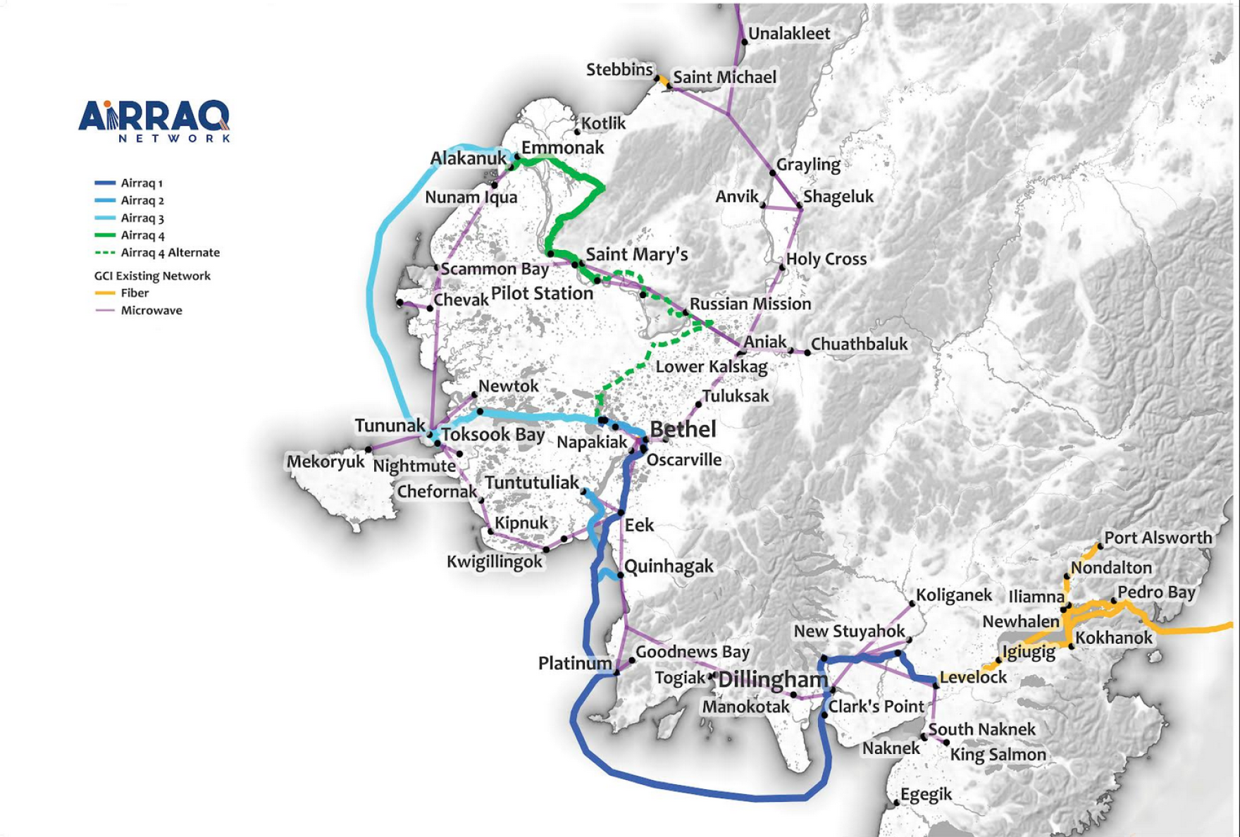 AIRRAQ network prepares to flip the switch on fiber internet in Bethel