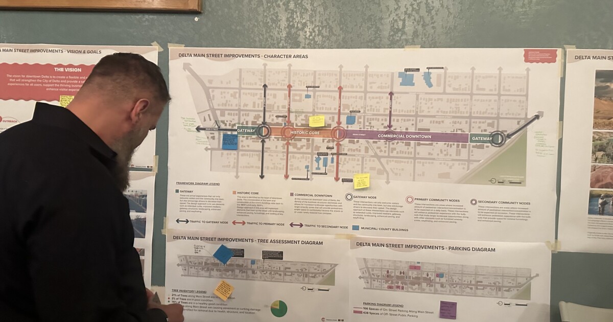 Delta holds public sessions for input on Main Street revitalization plan