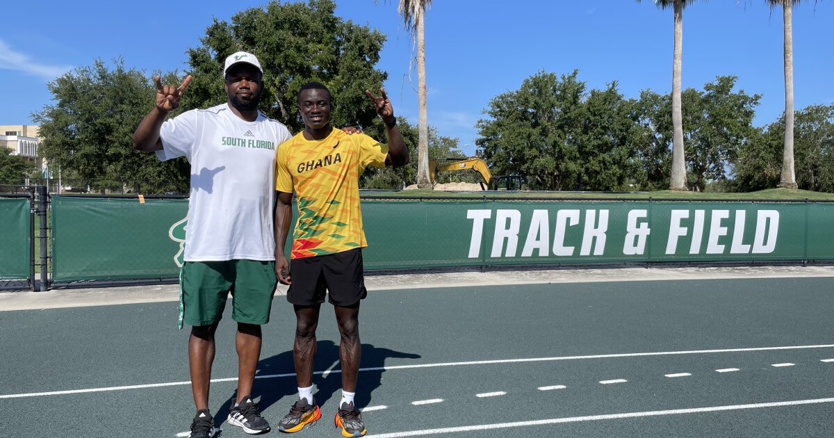USF track and field athlete representing Ghana at the Paris Olympics | WUSF