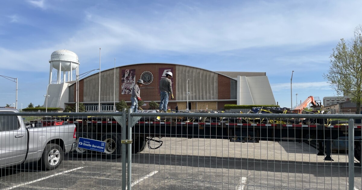 Eastern Kentucky University's Alumni Coliseum undergoing major interior renovation | WEKU