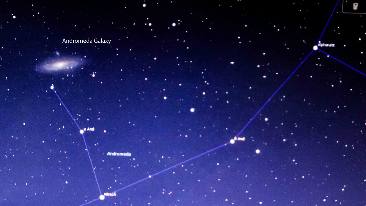 does andromeda have a sun