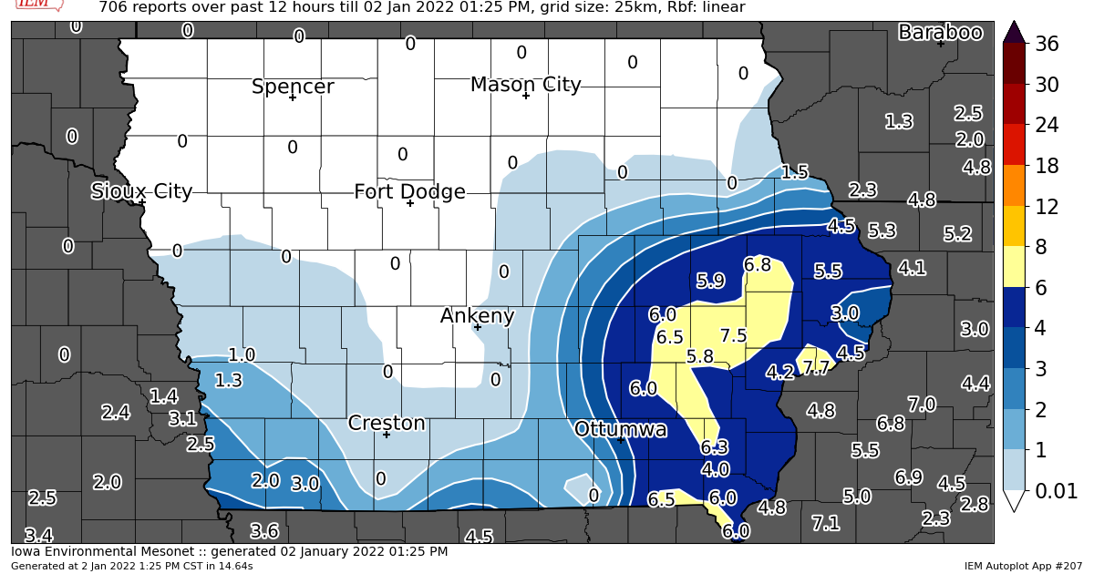 Recap of the New Year's Day Snow Storm | WVIK, Quad Cities NPR