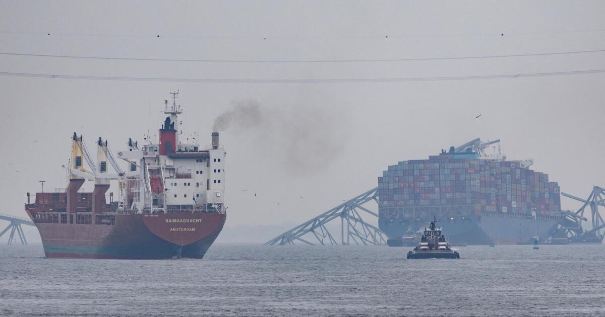 News Wrap: Cranes on way to clear collapsed Baltimore bridge | Vermont ...