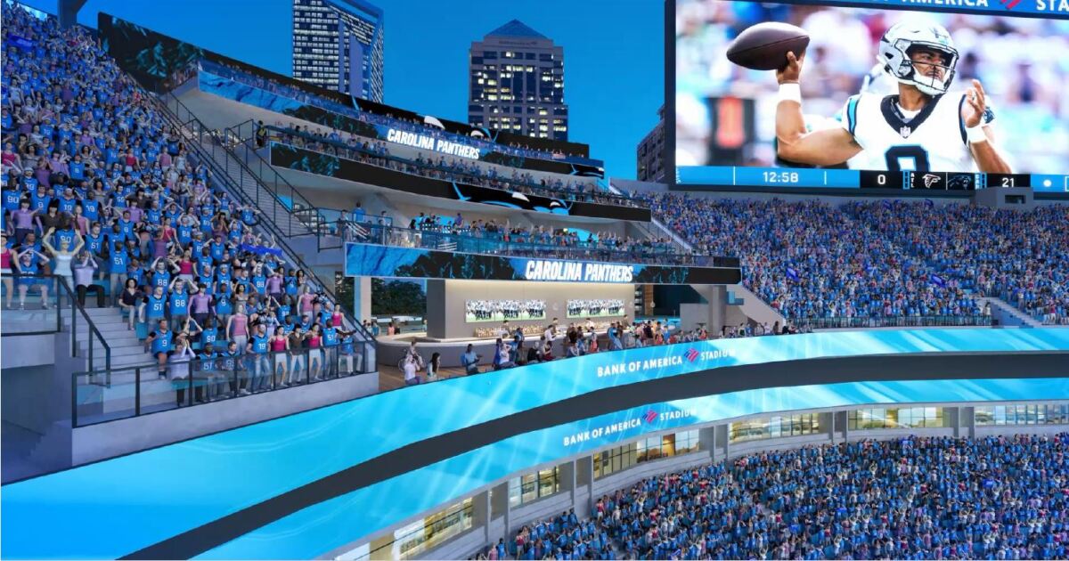 Charlotte to negotiate new Panthers stadium starting in 2037, as city ...