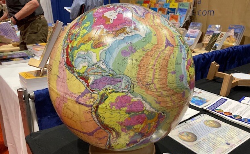 geological globe