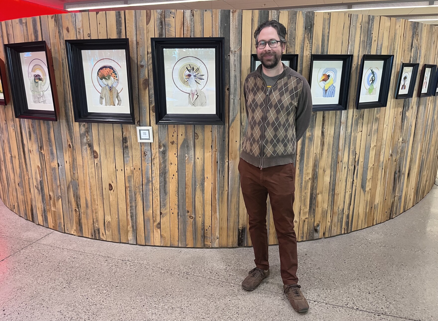 Feathers and ruffles: Artist brings fancy birds to the Billings Public ...