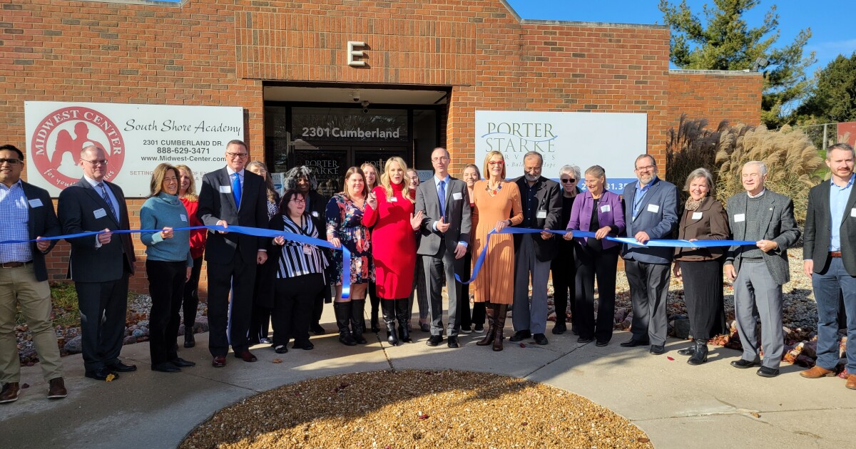 State officials join Porter-Starke Services in celebrating new crisis center