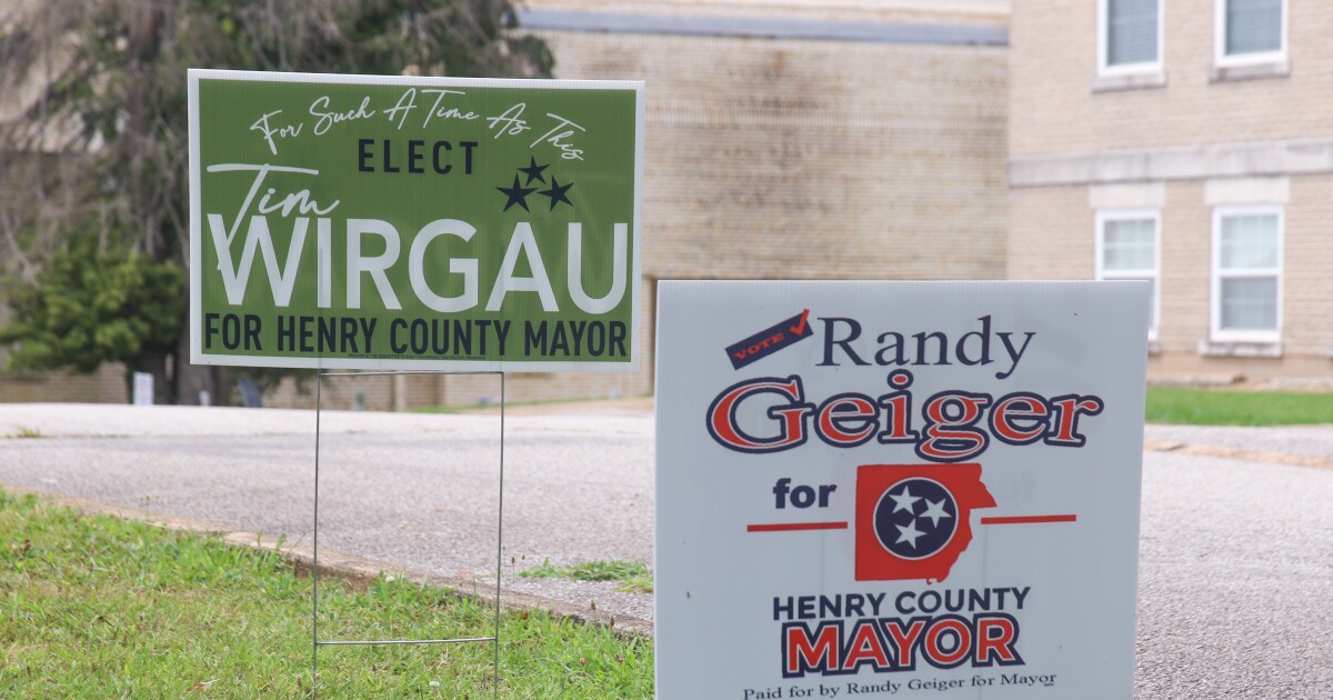 Henry County, Tenn. mayor’s races pits political newcomer against ...