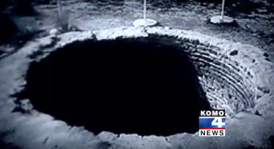 Mel's Hole investigated again; mystery remains unsolved | KNKX Public Radio Mel's Hole investigated again; mystery remains unsolved | KNKX Public Radio