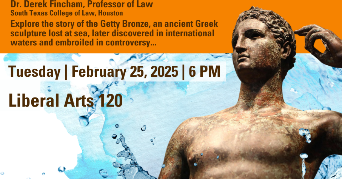 The Getty Bronze on Trial: Art, Ownership, and Human Rights