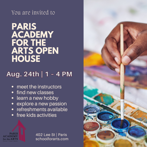 Paris Academy for the Arts, Open House! | WKMS