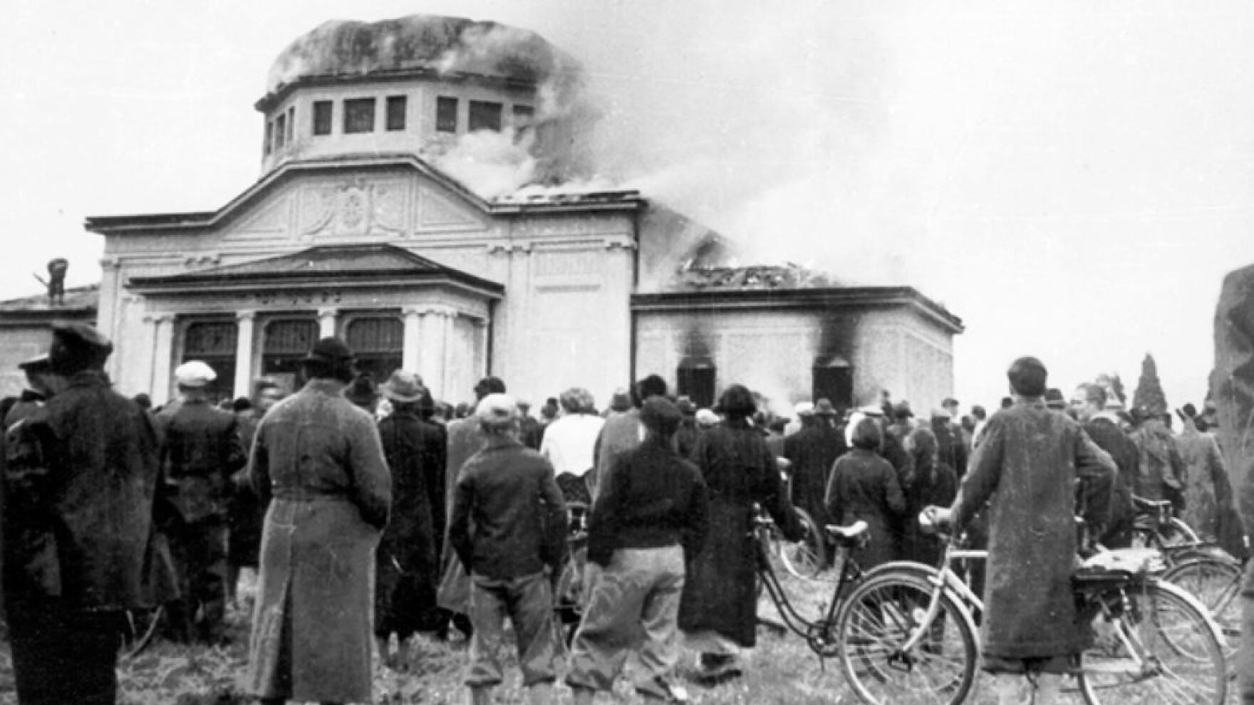 It's been 85 years since the devastation of Kristallnacht took place ...
