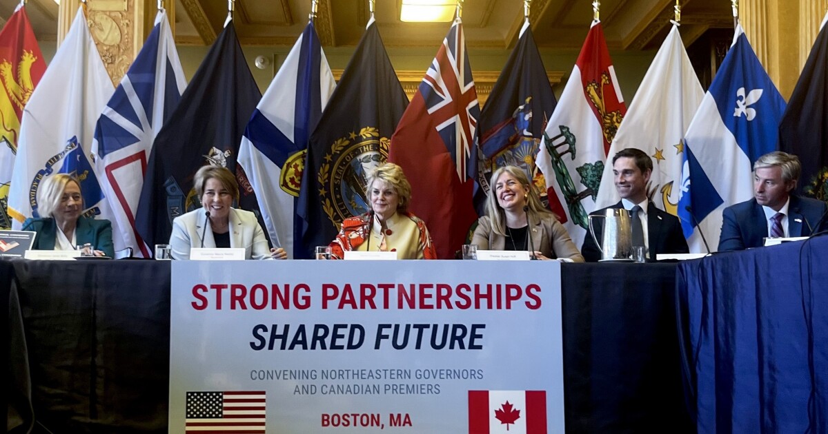 Northeast governors, Canadian premiers pledge collaboration despite ...