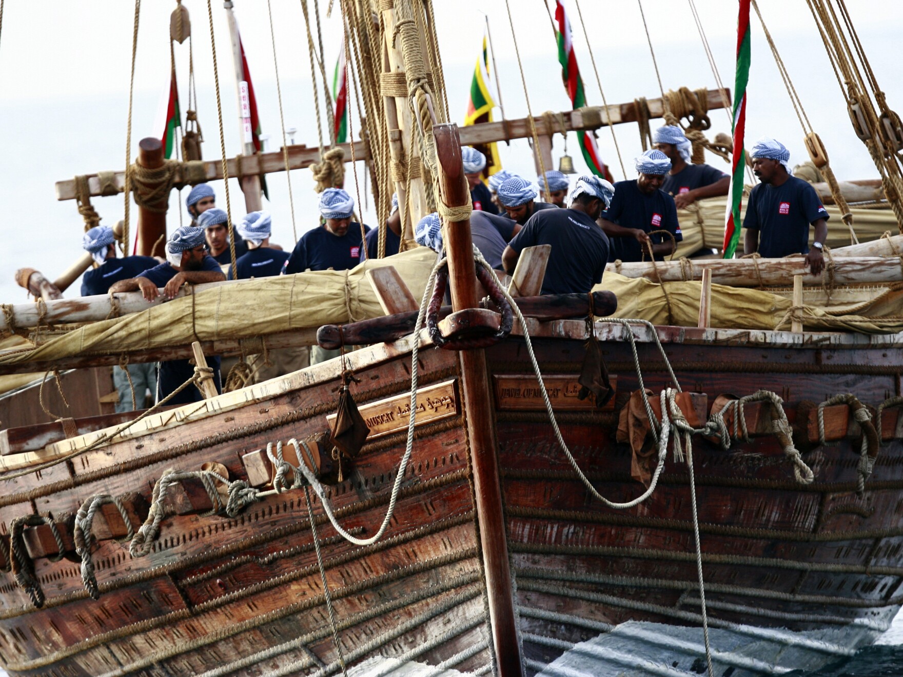 With Hand-Sewn Ships, Oman Revives A Glorious Maritime Past | WGCU News ...