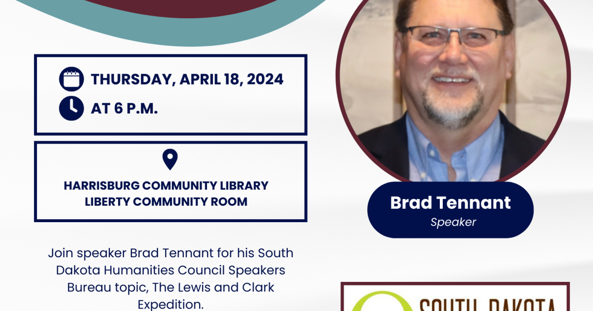 Dr. Brad Tennant SDHC Speaker - The Lewis and Clark Expedition | SDPB
