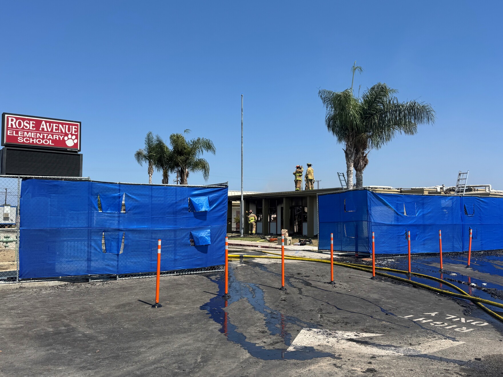 Fire at Oxnard elementary school shuts down classes | KCLU