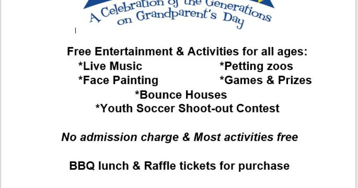Family Fun Fair in honor of Grandparents Day