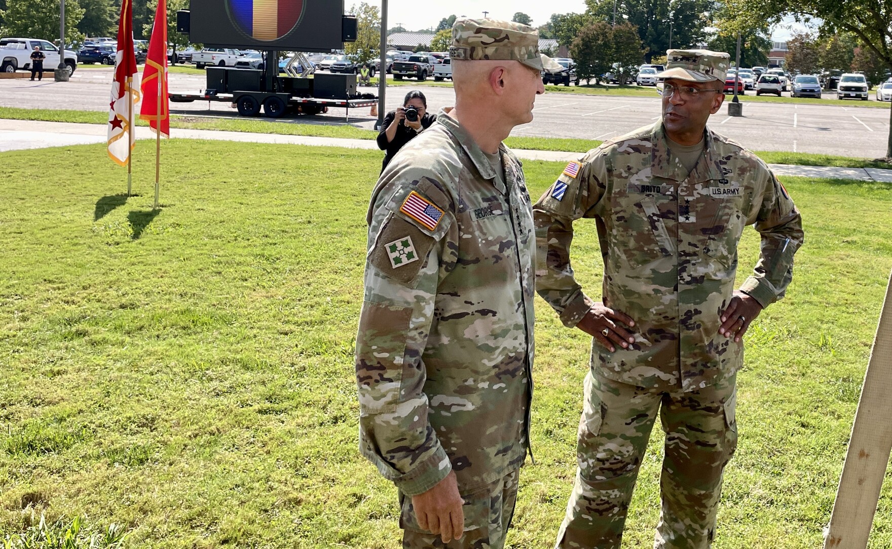 The Army inactivates Training and Doctrine Command at Fort Eustis