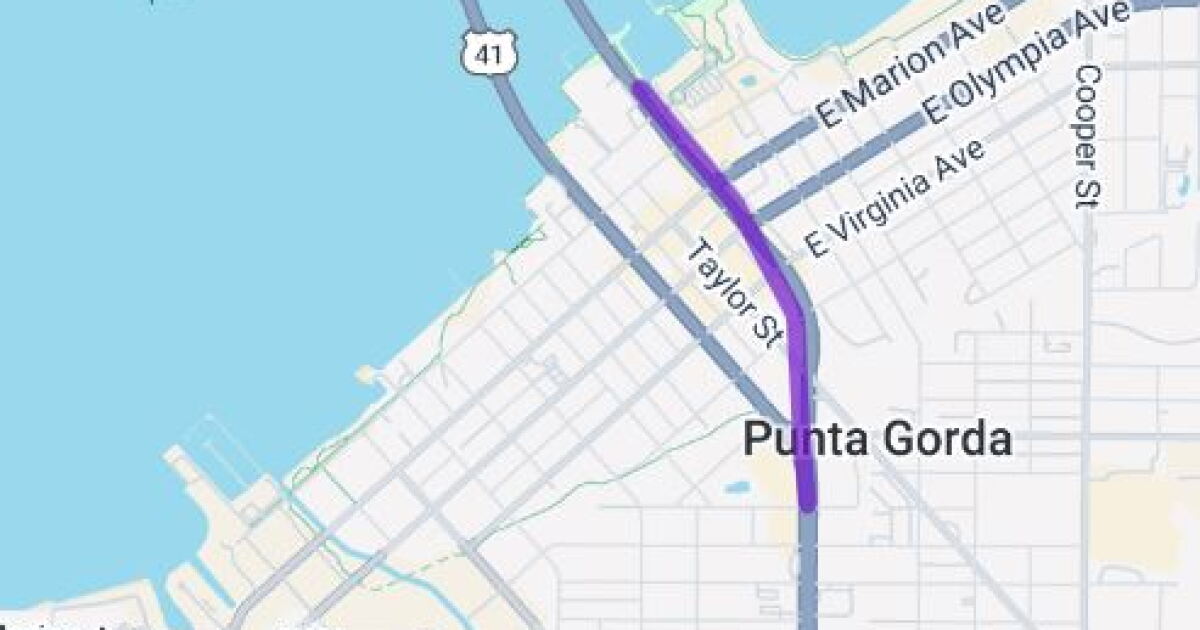 U.S. 41 & 17 projects in Punta Gorda poised to start this fall | WGCU ...