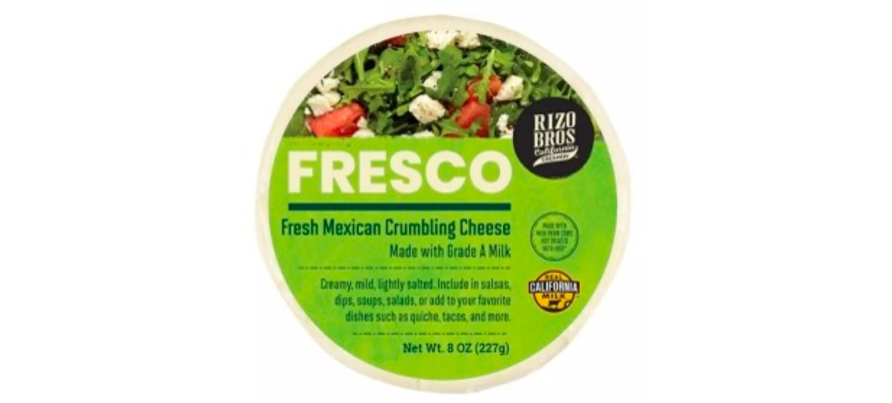 Rizo López Foods Recalls More Than 60 Dairy Products Due To Listeria