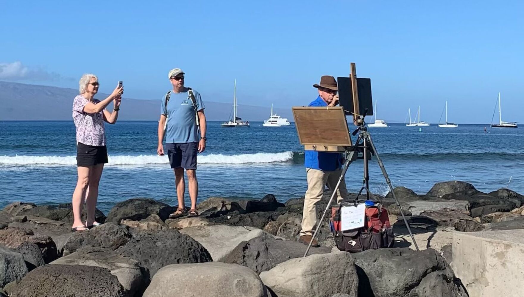 Artists from around the world easel their way back for Paint Maui ...